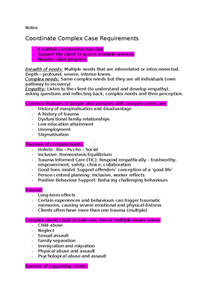 Chcccs 014 AE Sk3of3 video - Assessment event 3 of 3: Skills Criteria ...