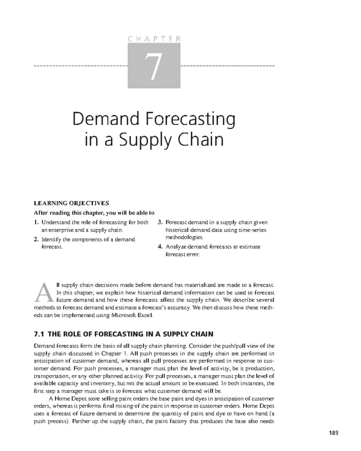 Chapter 7: Demand Forecasting in Supply Chain (Forecasting Methods ...