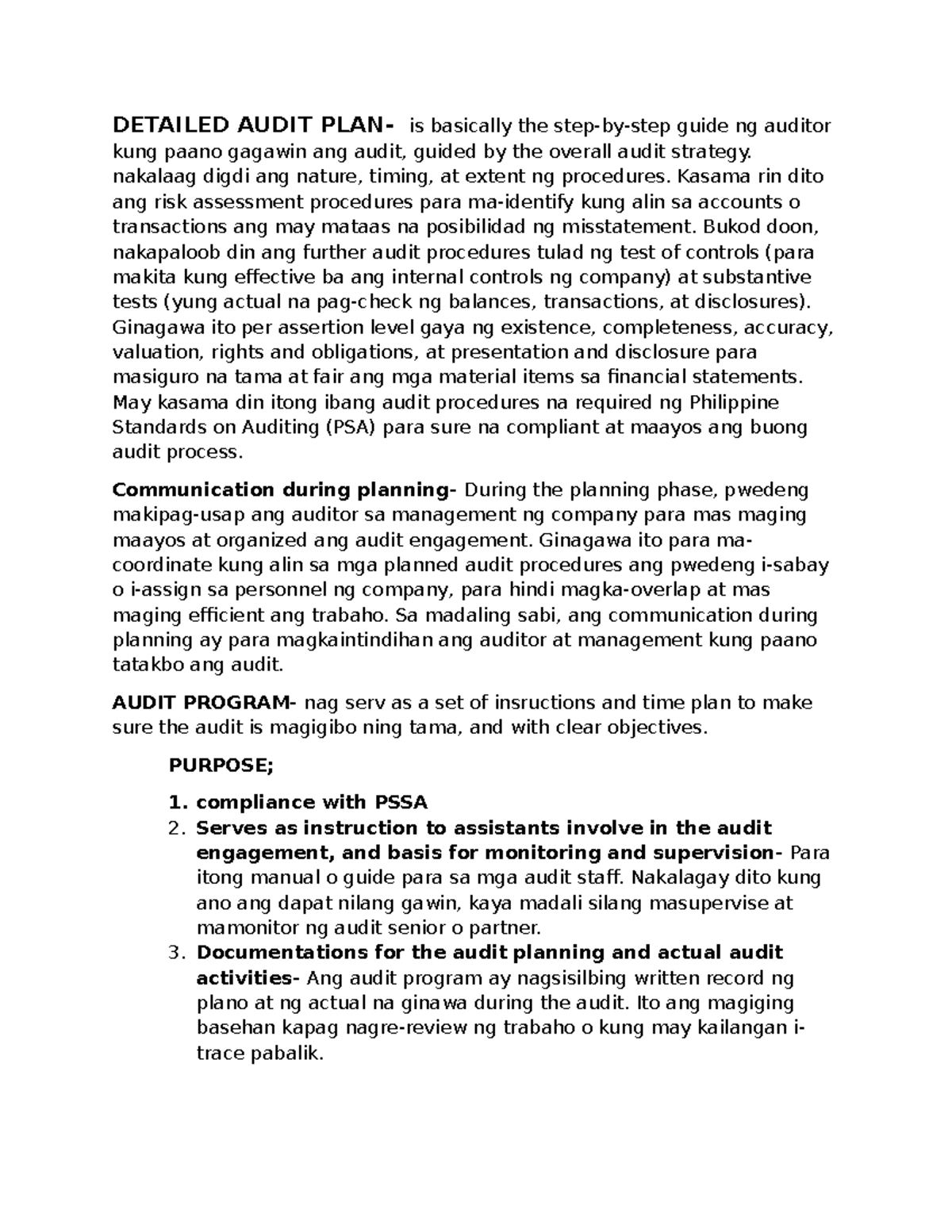 Detailed Audit Plan (DAP) Guide: Steps, Procedures, and Compliance ...