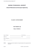 ME5304 - NUS - Experimental Fluid Mechanics - Studocu