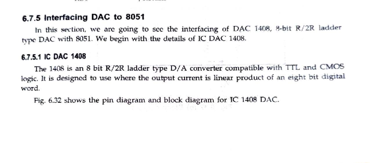 DAC Interfacing with 8051 - Lecture Notes - Studocu