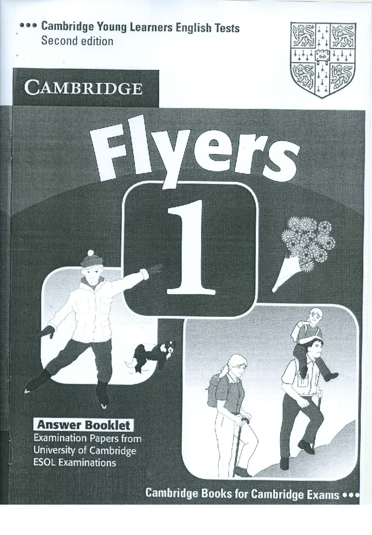 Cambridge Flyers 1 Answer Booklet: Young Learners English Tests - Studocu