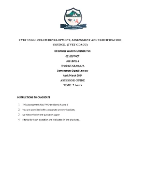 DL Level 6 - DIGITAL LITERACY FINAL EXAM Study Guide - Studocu