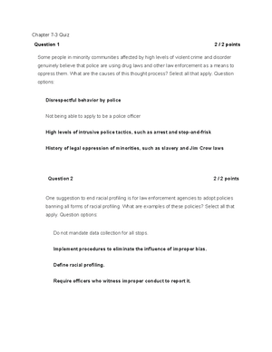 Chapter 6-3 Quiz - quiz - Chapter 6-3 Quiz Question 1 2 / 2 points How ...