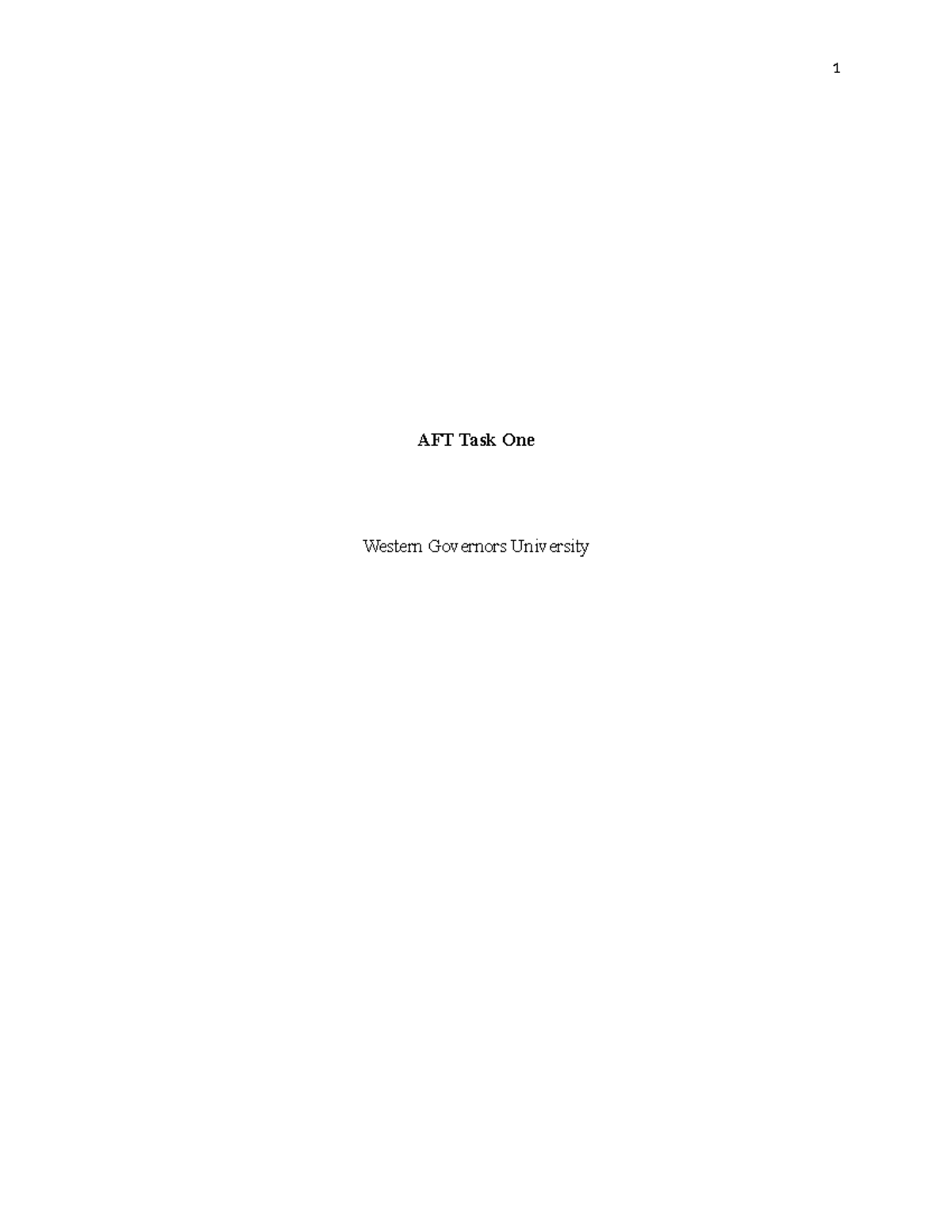 AFT 100 - Task 1: NCH Compliance Audit & Improvement Plan - Studocu