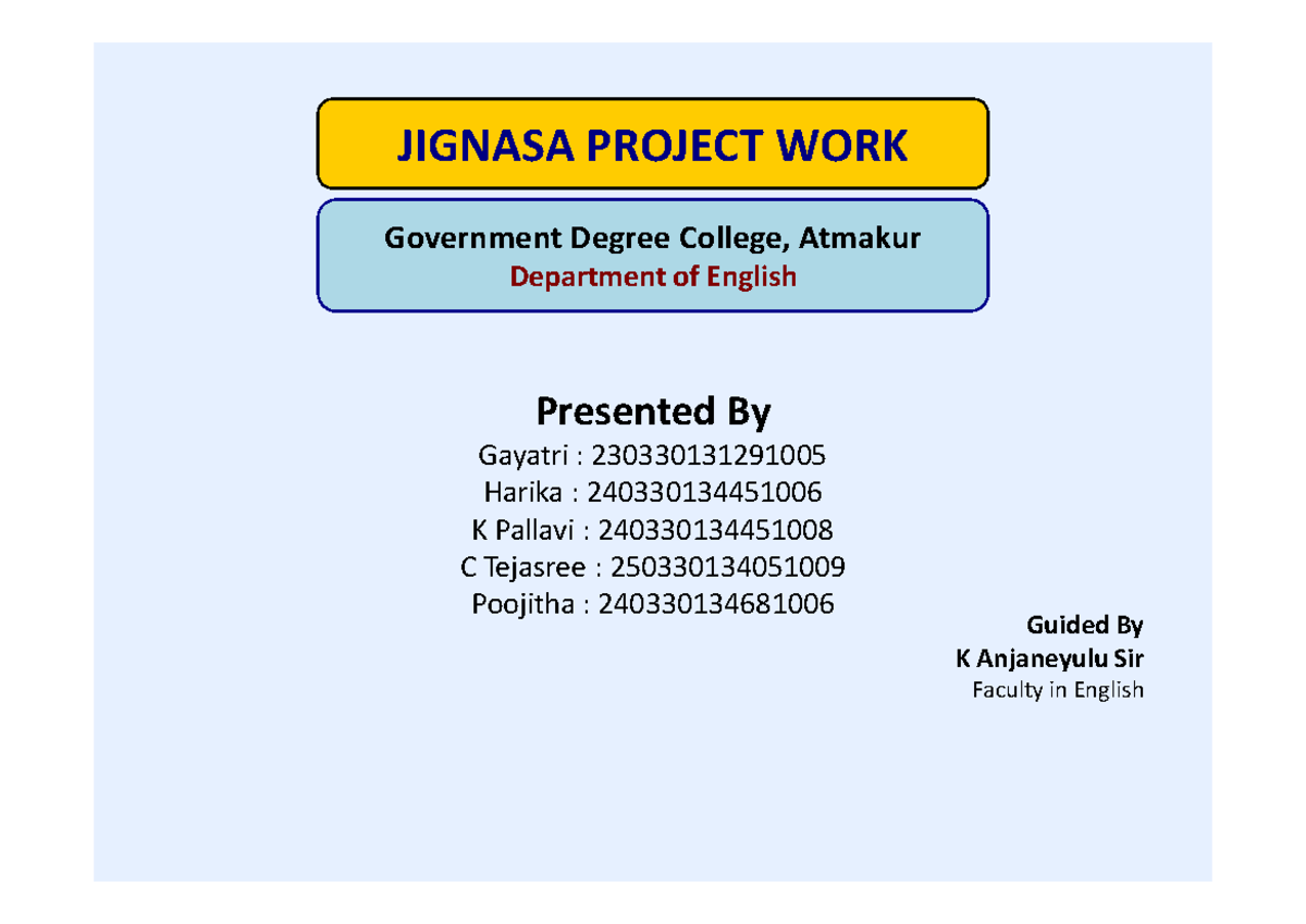 JIGNASA PROJECT WORK: Analysis of Emily Dickinson's "Hope" Poem - Studocu
