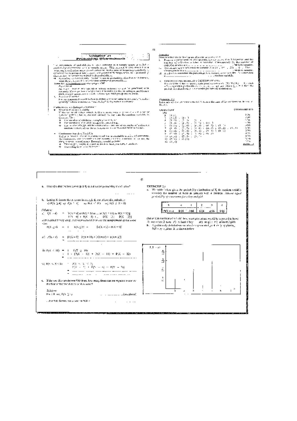 Chapter 7: Discrete and Continuous Probability Distributions - Studocu
