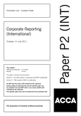 Strategic Business Reporting (SBR) Practice materials - ACCA - Studocu