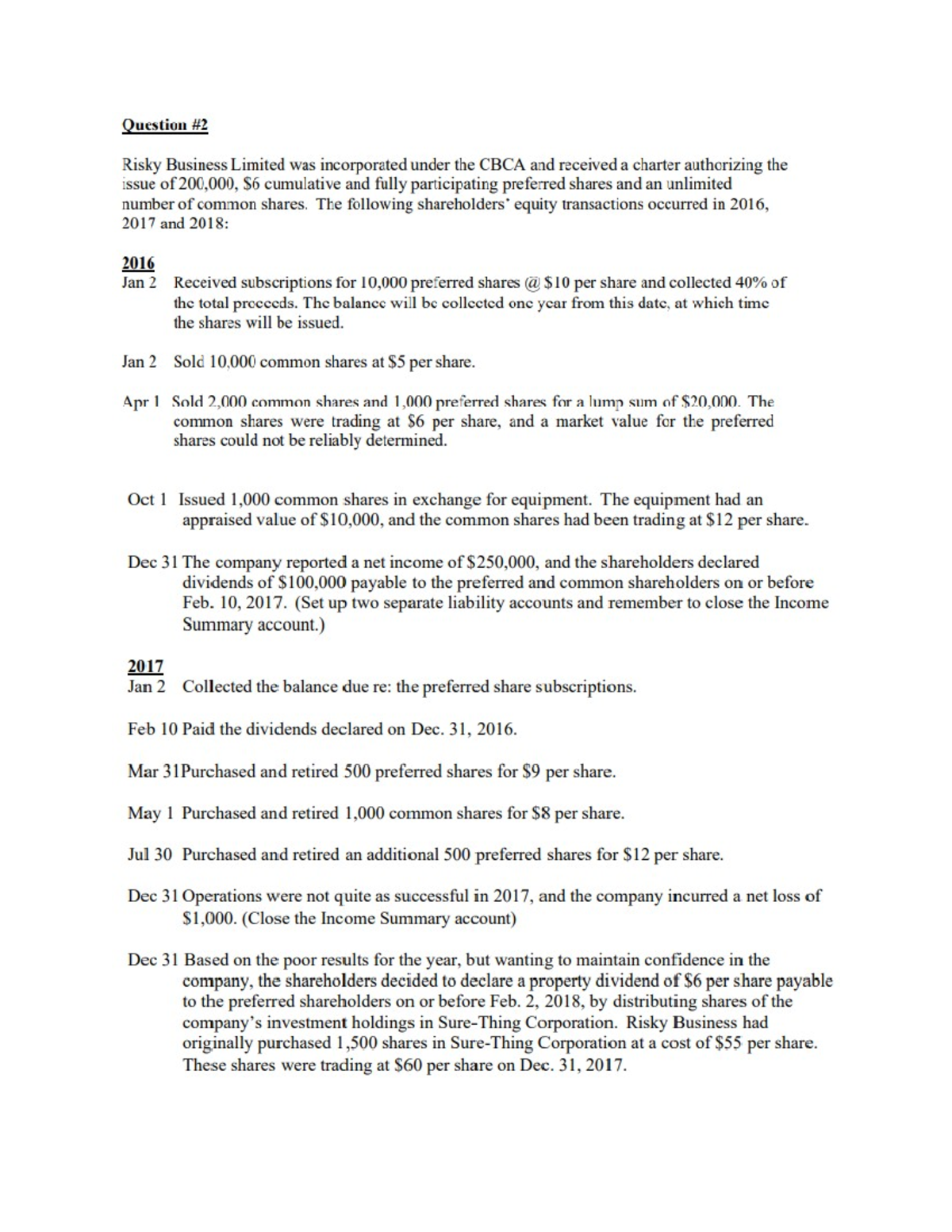 Final Exam Study Guide for CBCA 101: Equity Transactions Analysis - Studocu