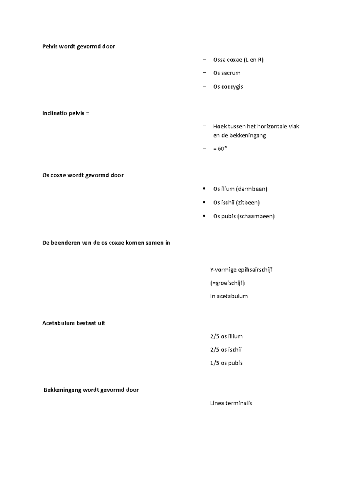 Anatomie van de Bekken en Wervelkolom: Osteologie en Anatomisch ...