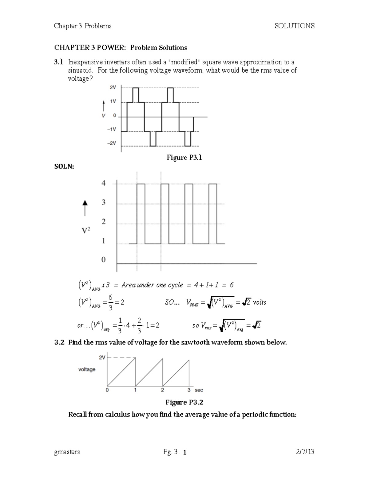 R2 Ch3 solution manual for help - Hydrology and water resource management - UMT - Studocu