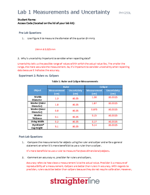 Physics lab report 2 - measuring the acceleration of gravity - Lab #2 ...