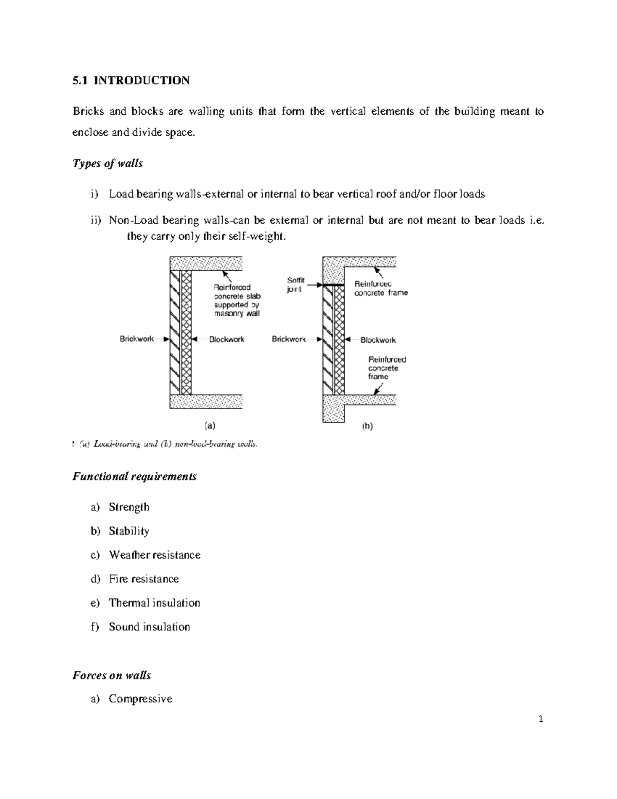 Lecture 5: Chapter 4 - Bricks and Blocks Overview and Properties - Studocu