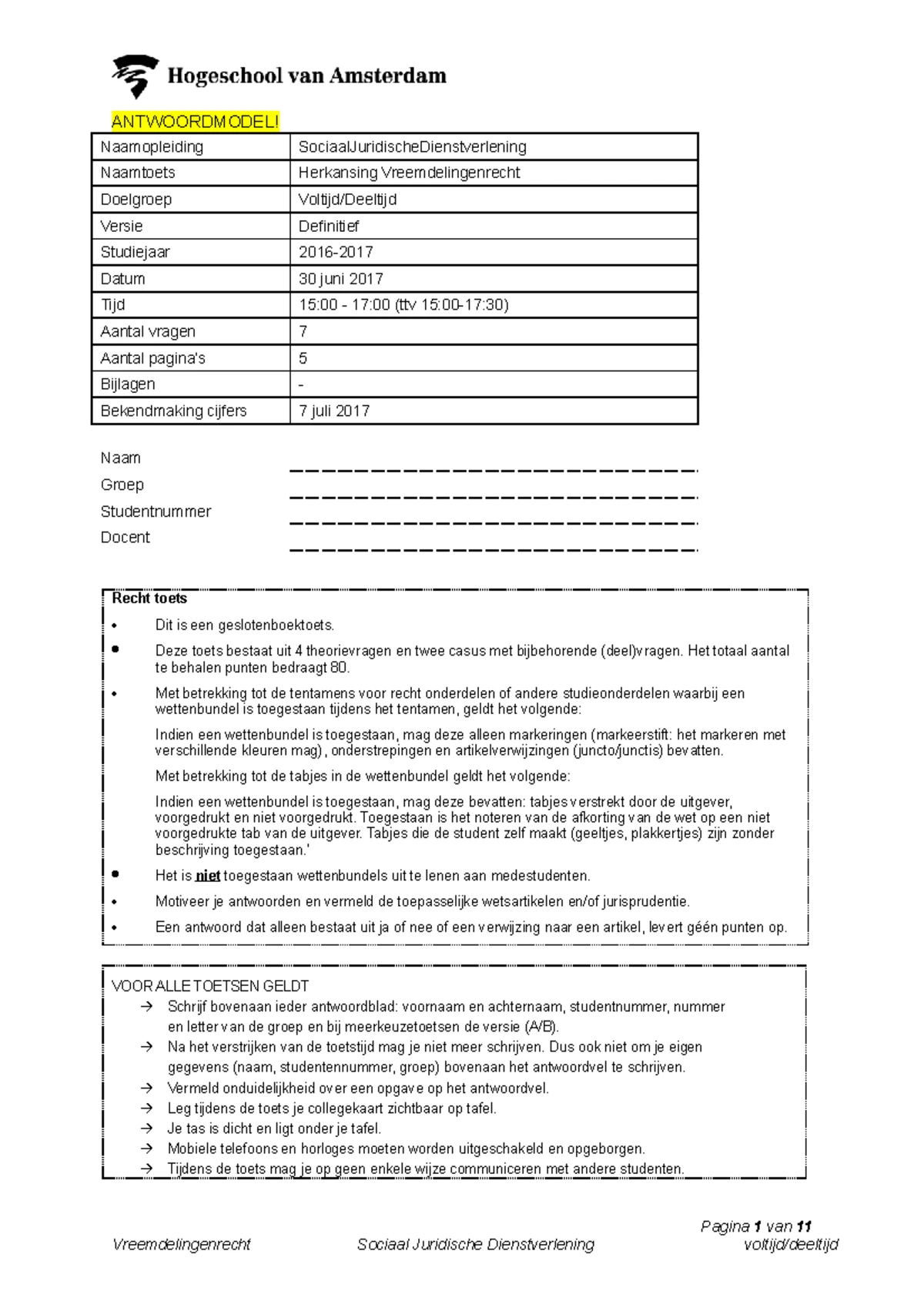 Web colleges - Vreemdelingenwet 2000 Vreemdelingenbesluit 2000 Voorschift Vreemdelingen 2000 ...