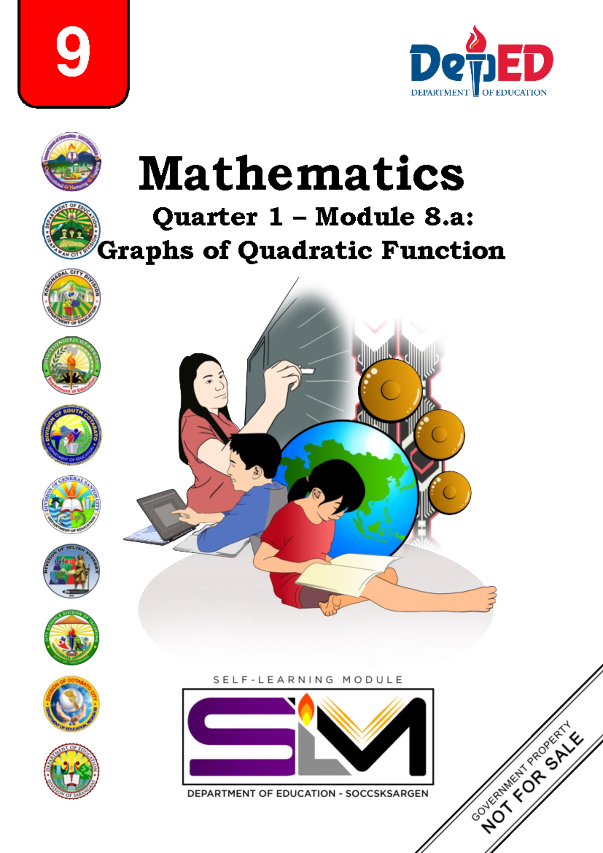 Q1M8a Final Mathematics G9: Graphs of Quadratic Functions Overview - Studocu