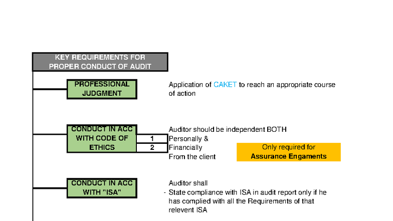 KEY REQUIREMENTS FOR AUDIT PROFESSIONAL JUDGMENT (ISA-200) - Studocu