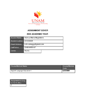 Updated Application Form for Employment - Namibia - Studocu