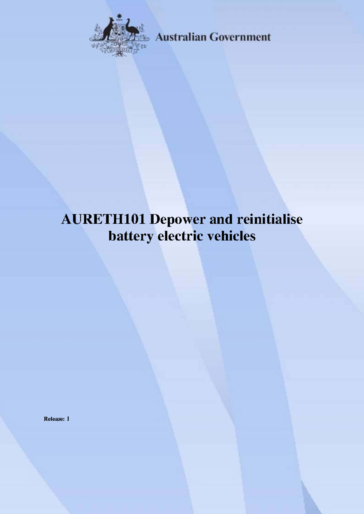 AURETH101 Final Exam Notes: Depowering & Reinitialising BEVs - Studocu