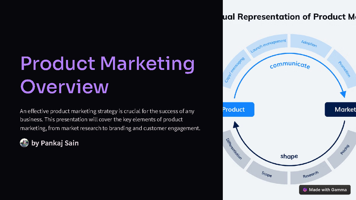 Product Marketing Strategies and Insights for Business Success - Studocu