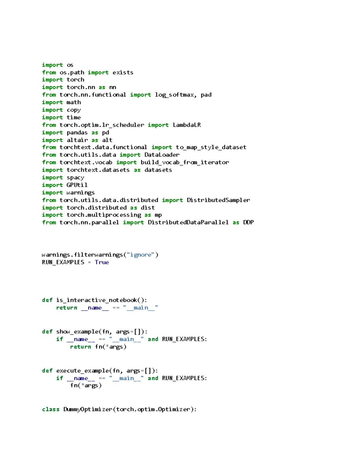 Advanced PyTorch Model Implementation for CS101 Final Exam - Studocu