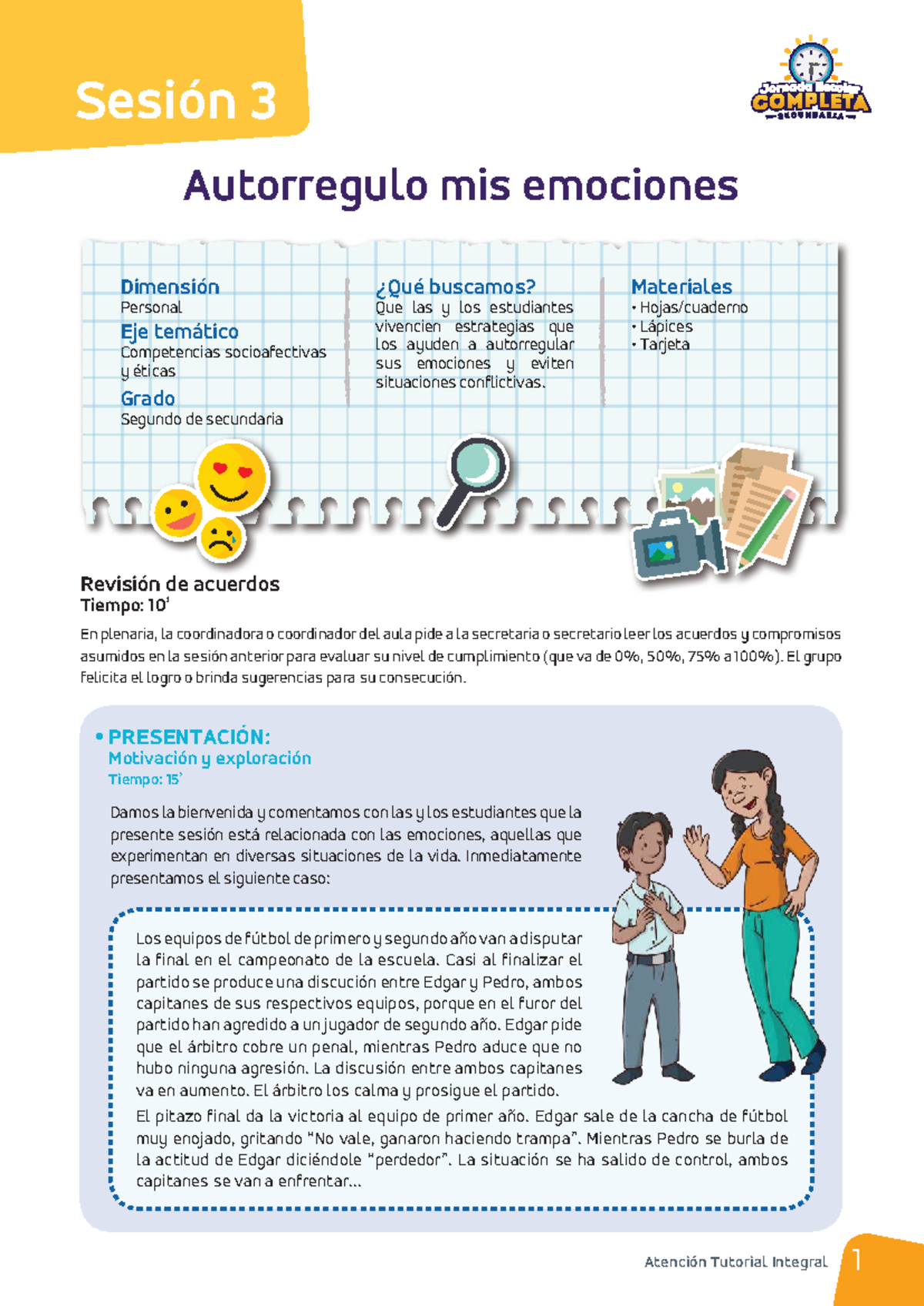 ATI2-S20: Estrategias de Autorregulación Emocional en Secundaria - Studocu