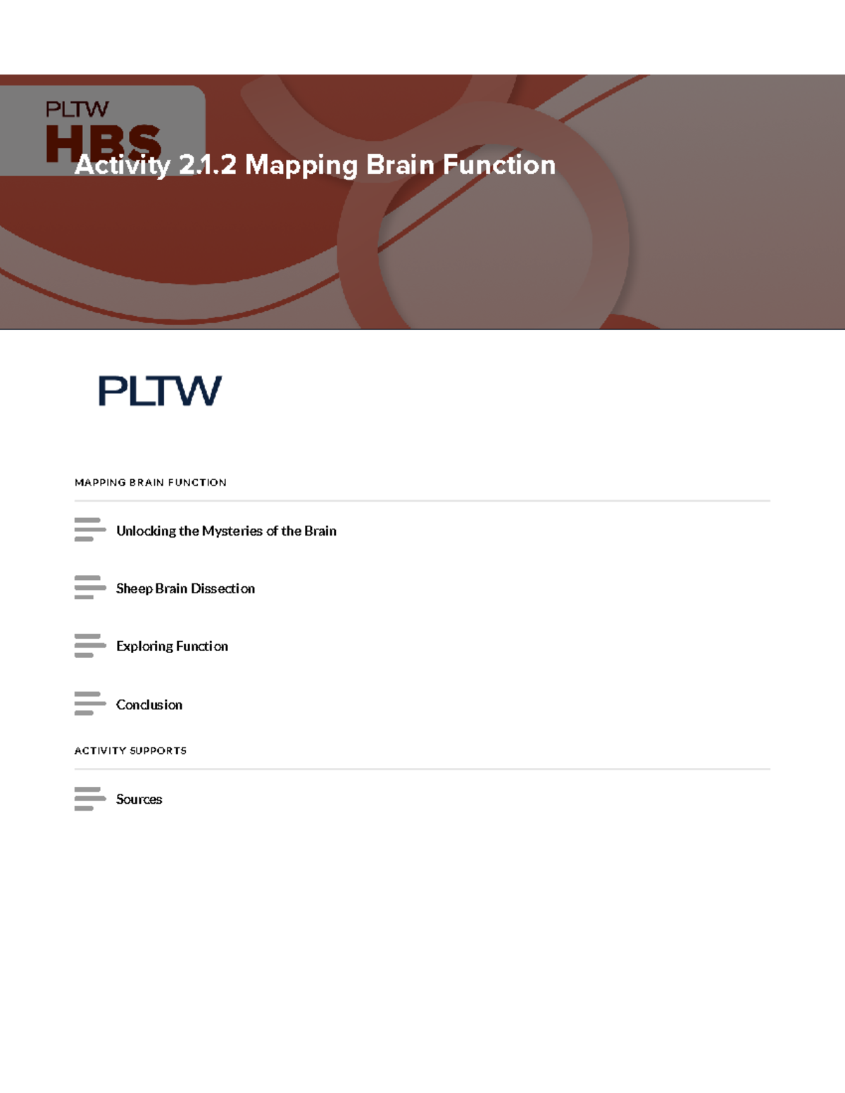 Activity 2.1.2: Sheep Brain Dissection & Function Mapping Guide - Studocu