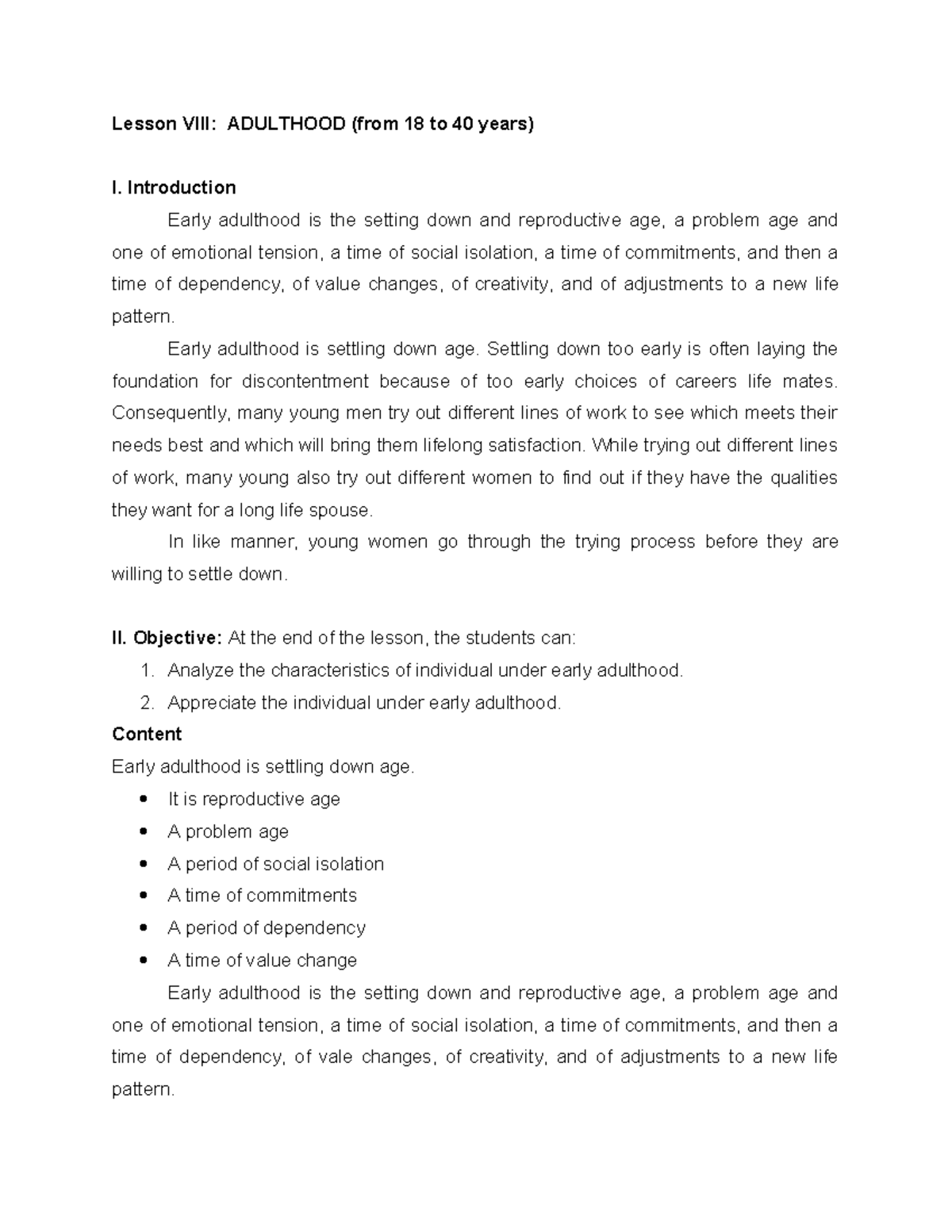 Final Exam: Understanding Adulthood, Middle Age, and Old Age - Studocu
