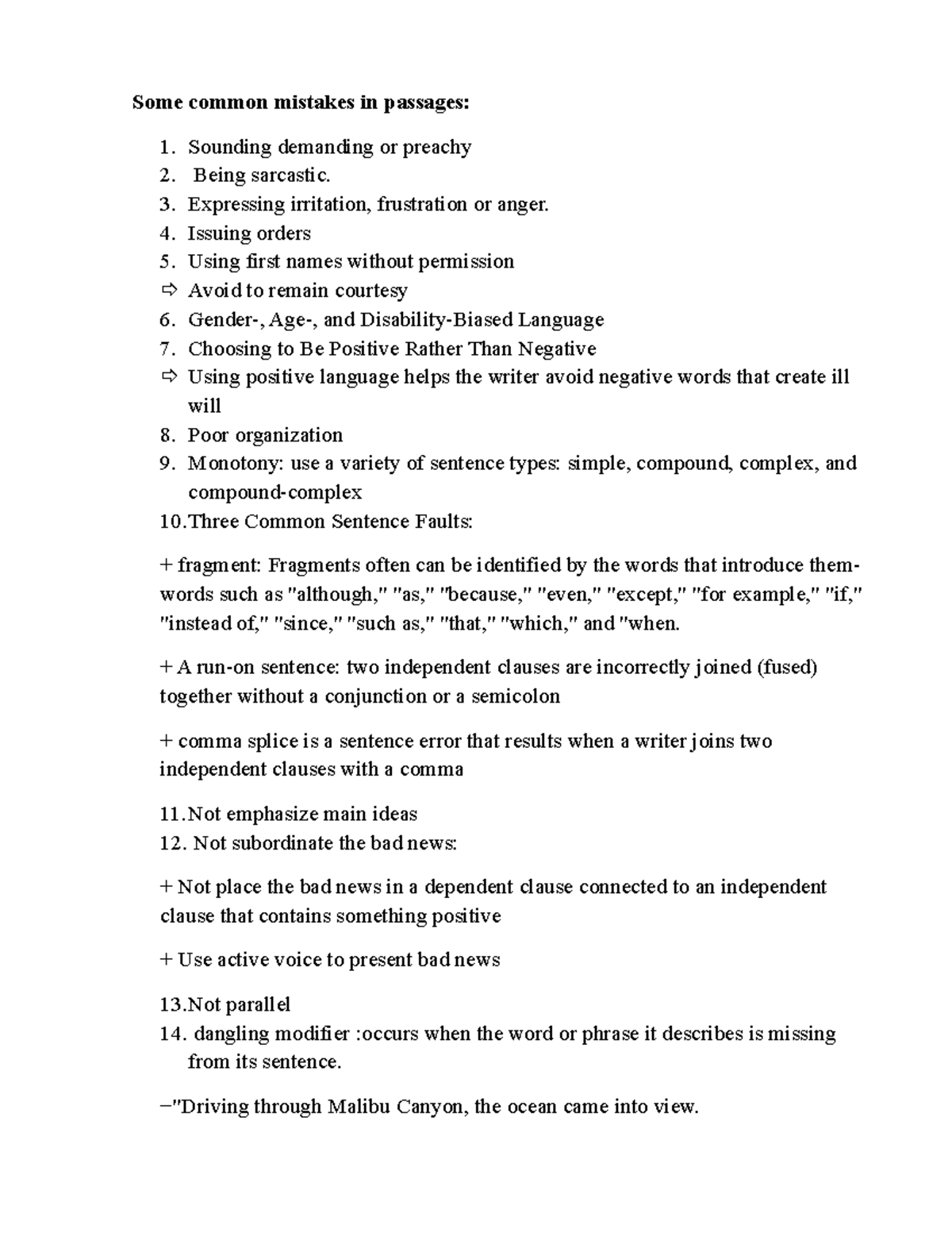 Common Mistakes in Business Communication: Key Concepts and Solutions ...