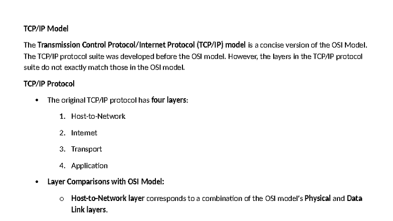 MC Unit 3: TCP Model and Enhancements for Mobile Networks - Studocu