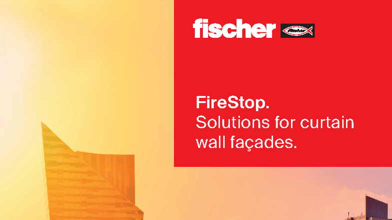 Fischer FireStop Solutions for Curtain Wall Façades - Studocu