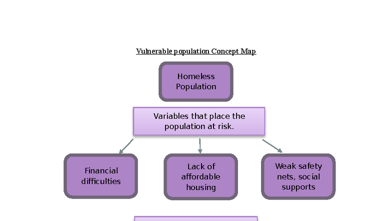 586NP Concept Map - NR586NP - Vulnerable population Concept Map ...