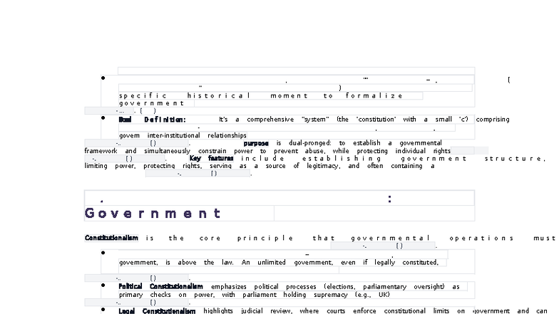 Summary of Constitutional Principles and Functions (CIV 101) - Studocu
