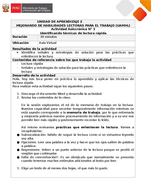 Experiencia DE Aprendizaje N°01 - Ciclo VI - 1ERO Y 2DO - EPT - 2022 - EXPERIENCIA DE ...