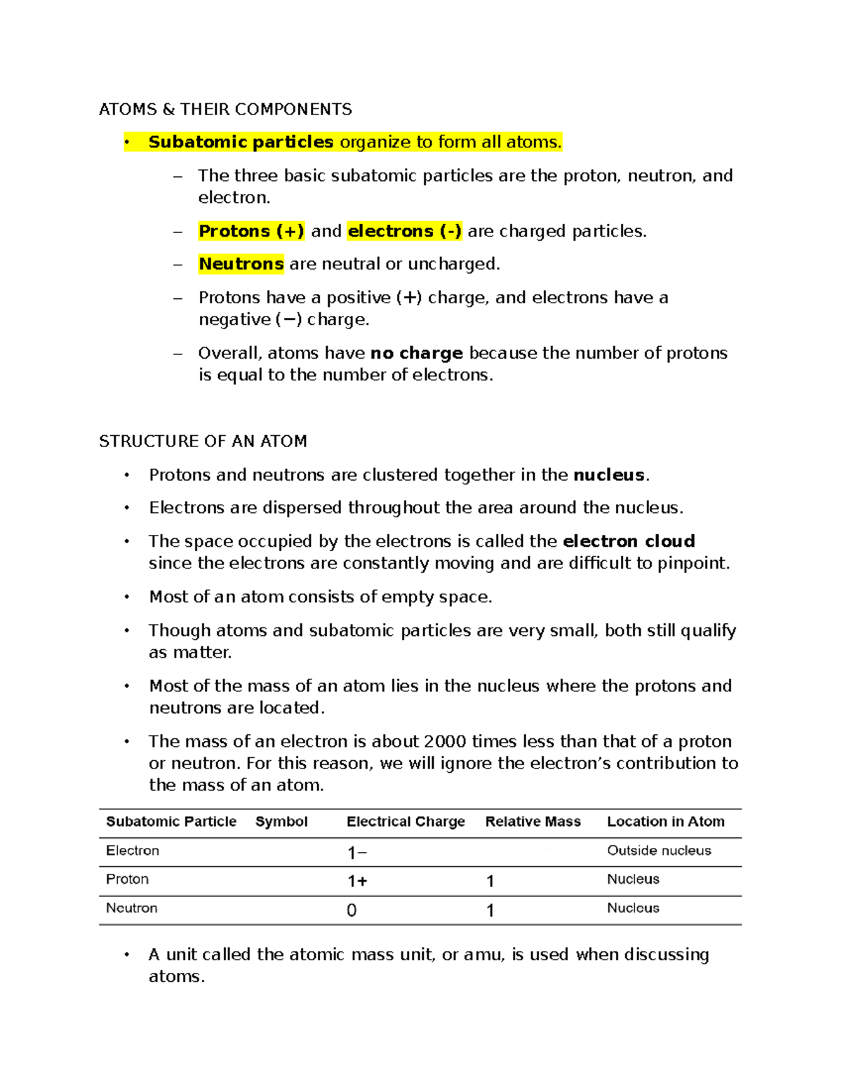 Atoms & Radioactivity: Understanding Subatomic Particles and Isotopes ...