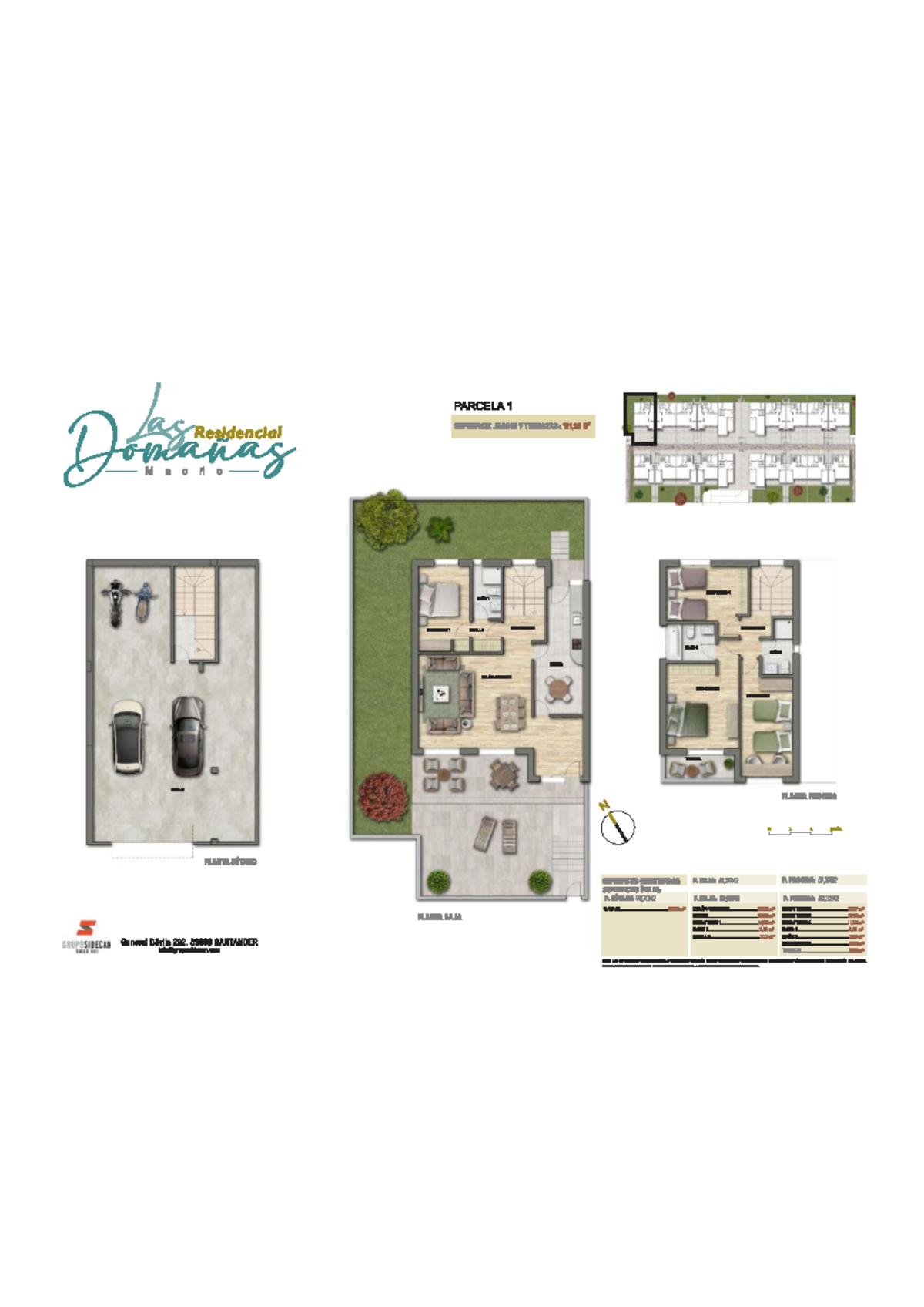 Superficies y Distribución de Parcelas Residencial Maoño - SIGLD XXI ...