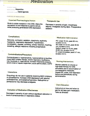 ATI Methylphenidate Medication Sheet - ACTIVE LEARNING TEMPLATES ...