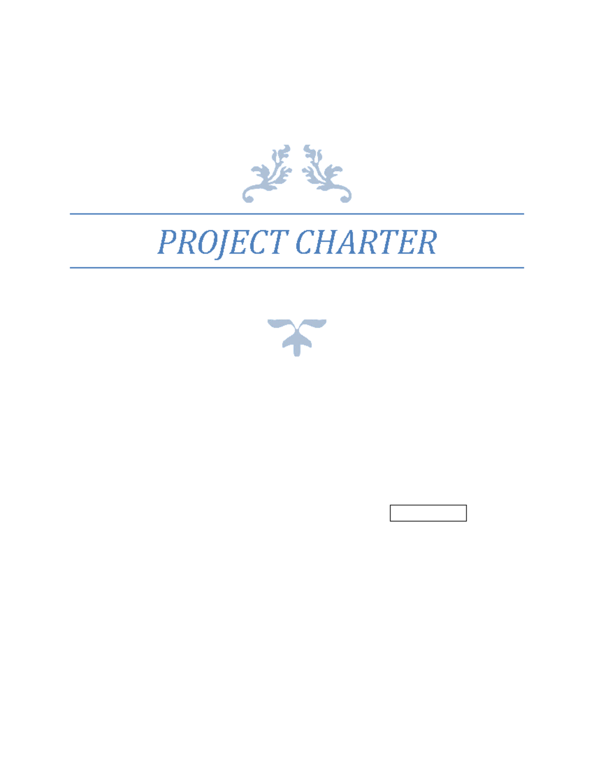 Project Charter: Two-Story Residential Building Construction - Studocu