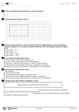 Together kl4 U3 Unit Test Standard A - Together dla 4 klasy Tests ...