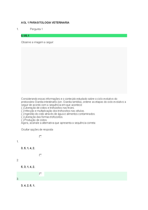 Parasitologia - Bdjdn - Parasitologia TEXTO&ATLAS de ́ PRIMEIRO VOLUME ...