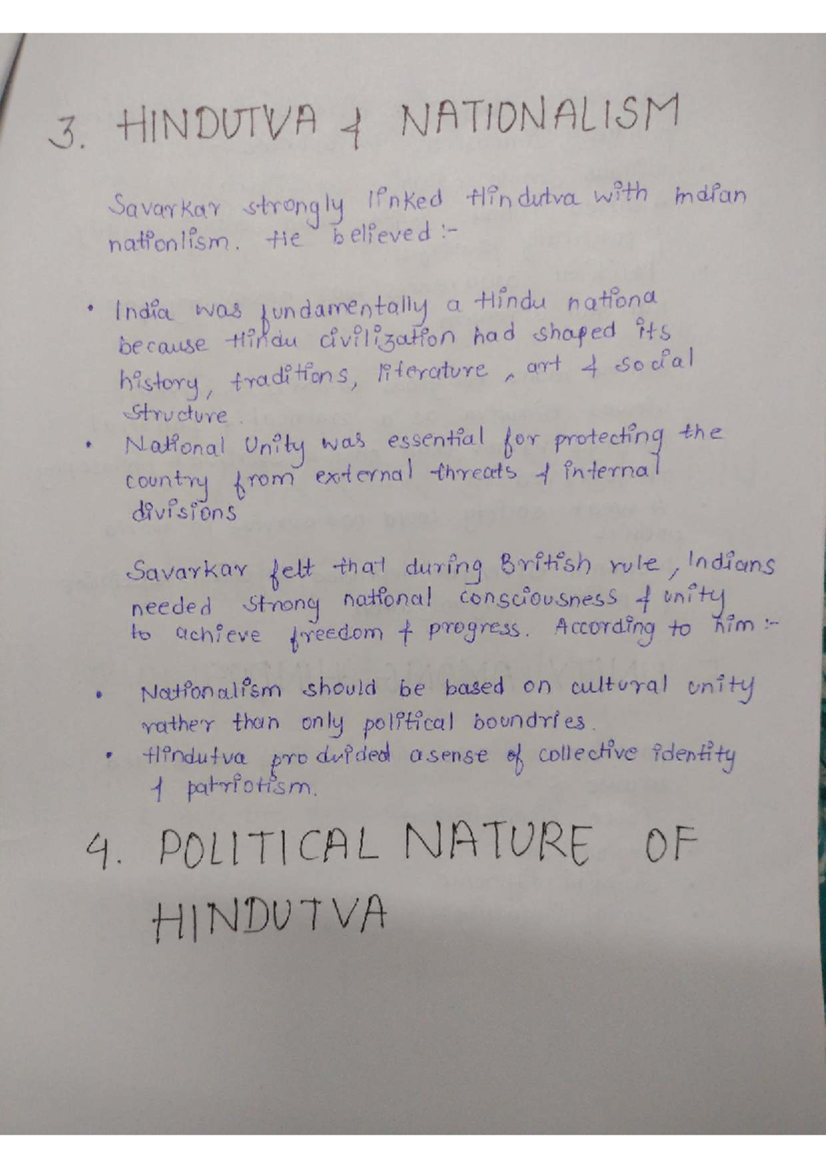 Hindutva and Nationalism: Savarkar's Vision for Unity and Strength ...
