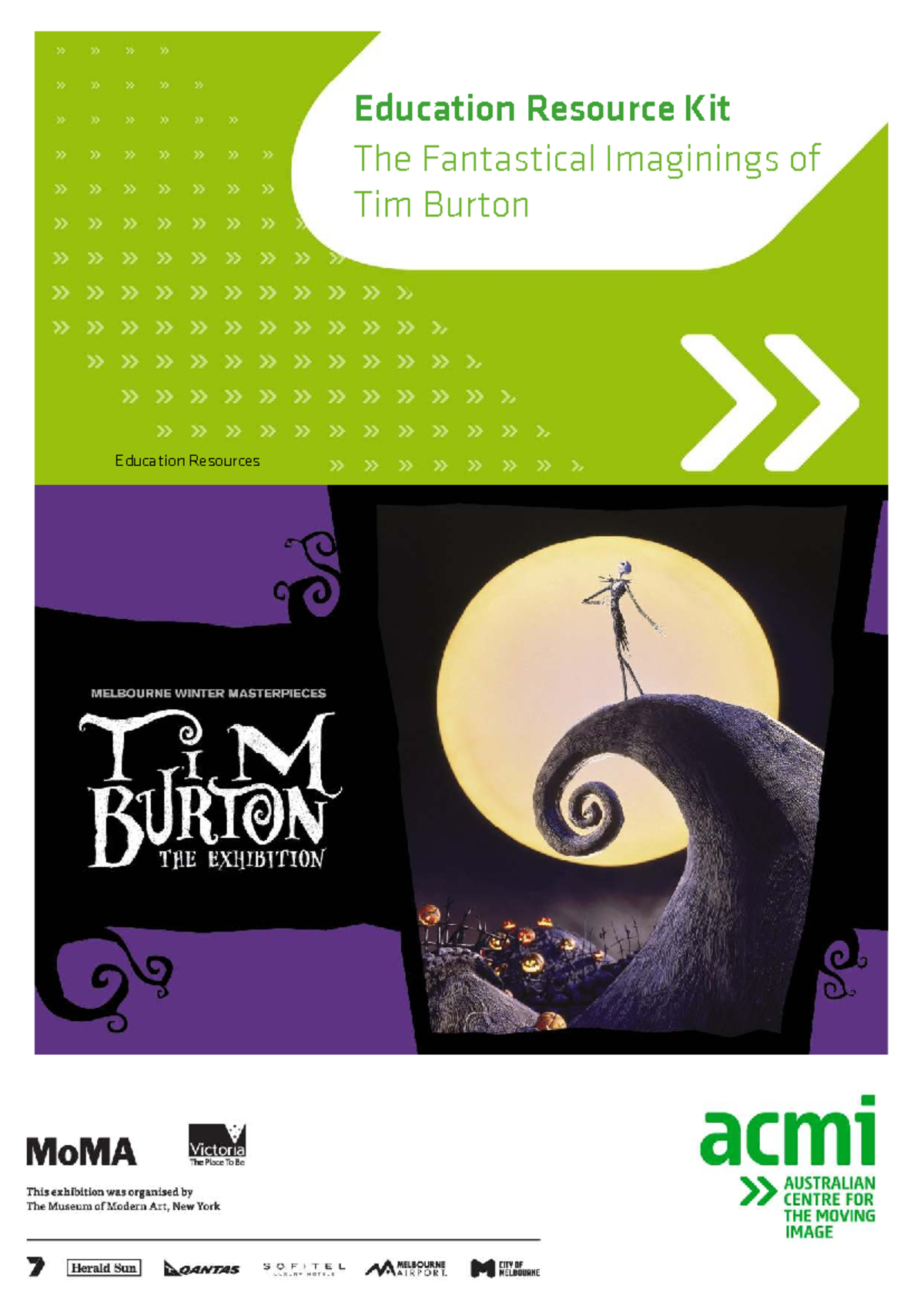 Tim Burton Education Resource Kit: Exploring Fantastical Imaginings ...