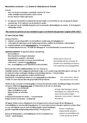 Geschiedenis samenvatting hoofdstuk -Op het domein- In de middeleeuwen ...