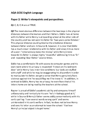 Unit 2 Research Pack A4 Notes Template - PART A NOTES | ACTIVITY 1 ...