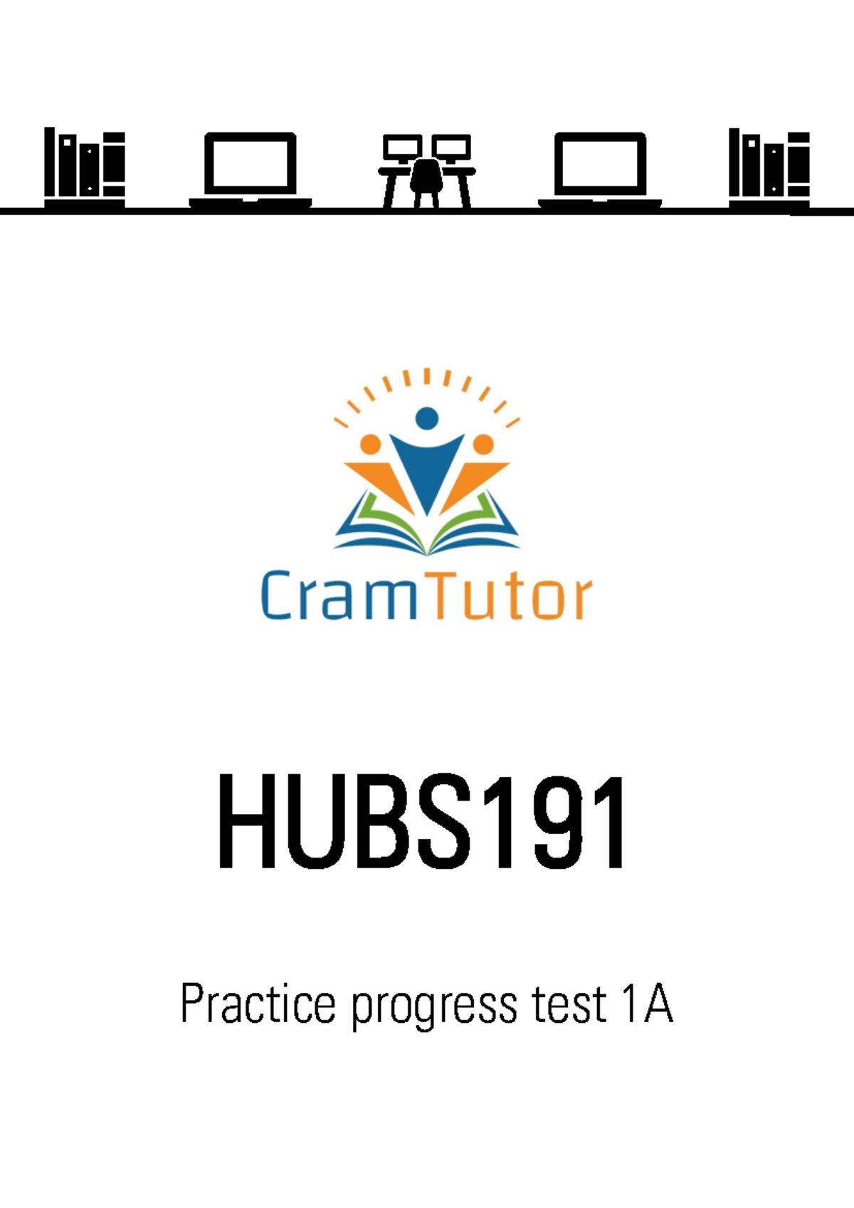 HUBS191 Progress Test 1A Study Guide and Practice Questions - Studocu