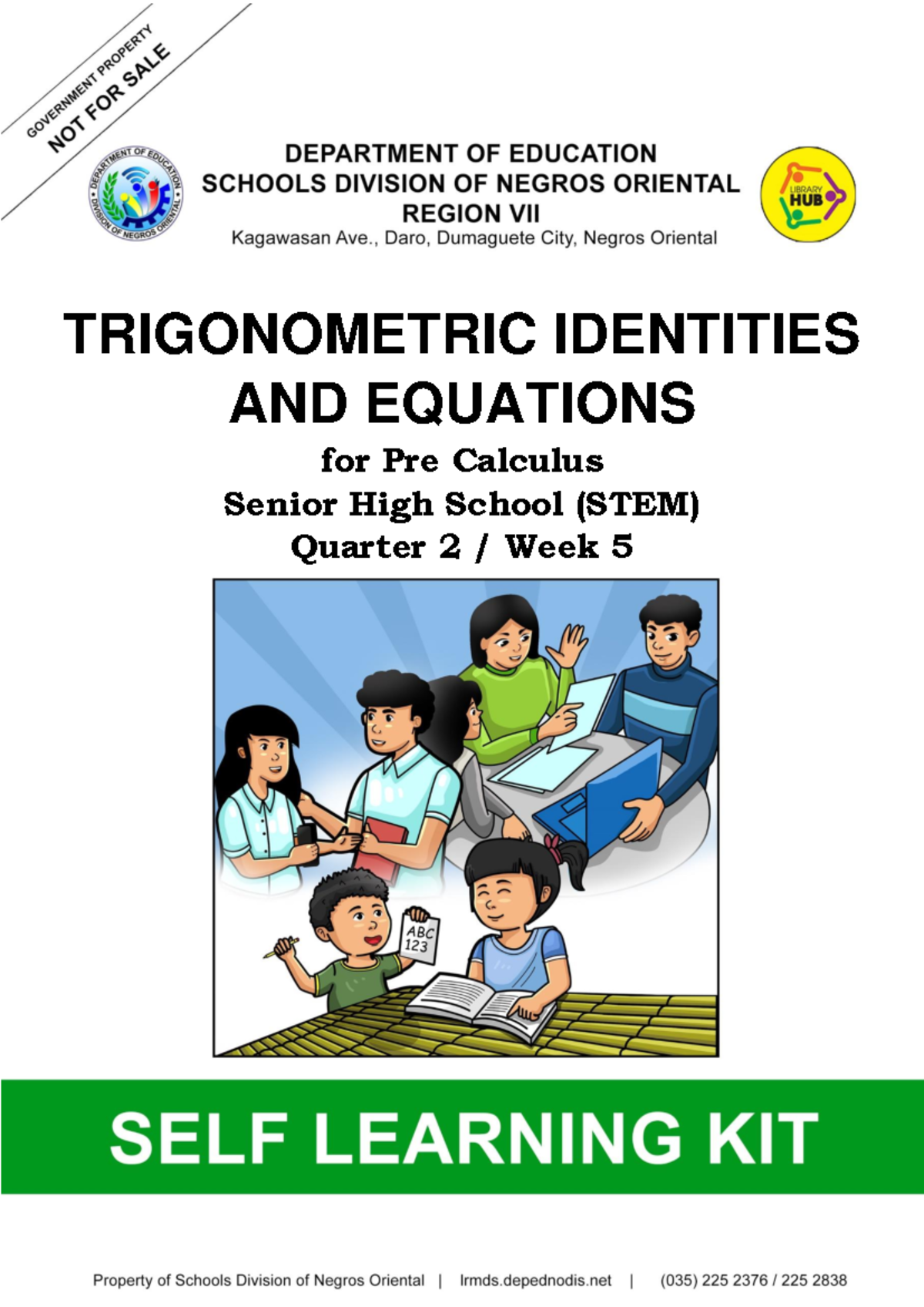 STEM Pre Calculus: Trigonometric Identities & Equations (Q2 W5) - Studocu