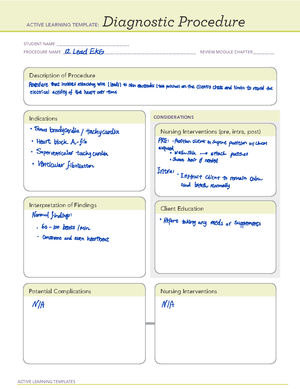 Bladder scan - ATI Template - ACTIVE LEARNING TEMPLATES THERAPEUTIC ...