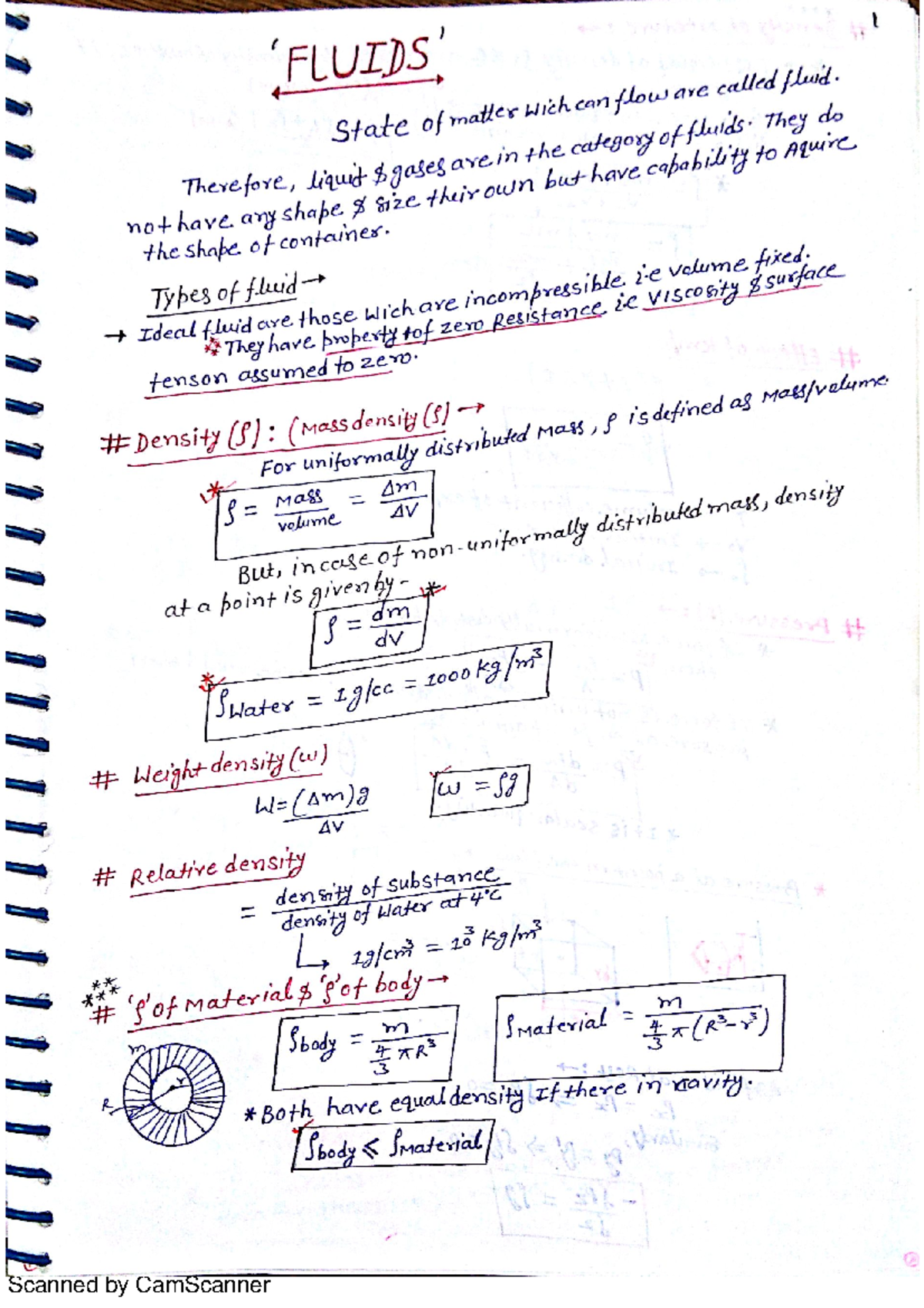 Mechanical Properties of Fluids JEE - of matter wich can flow are ...