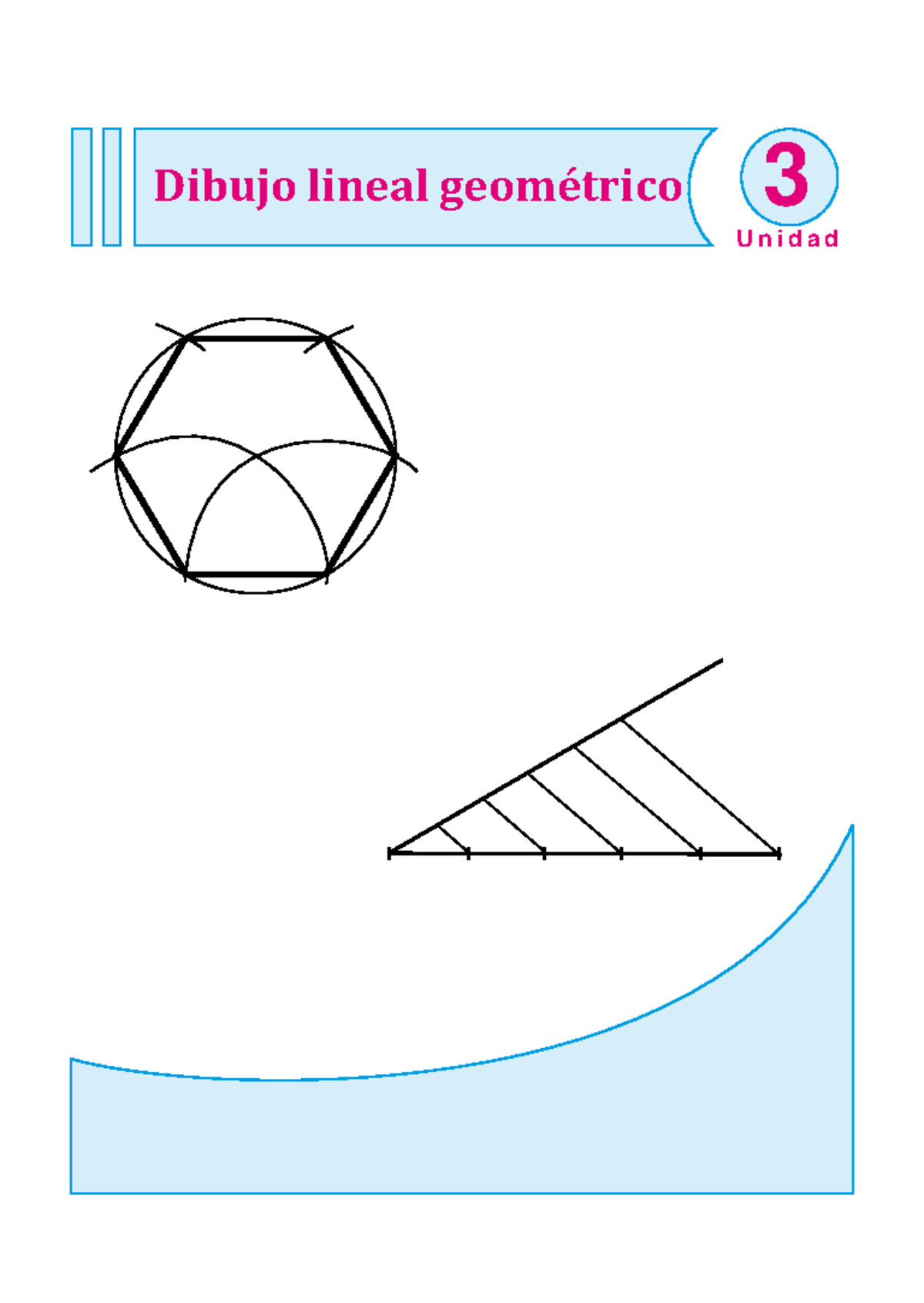Trazos Geometricos Fundamentales - Unidad 3. diBUJo lineal geomÉtriCo ...