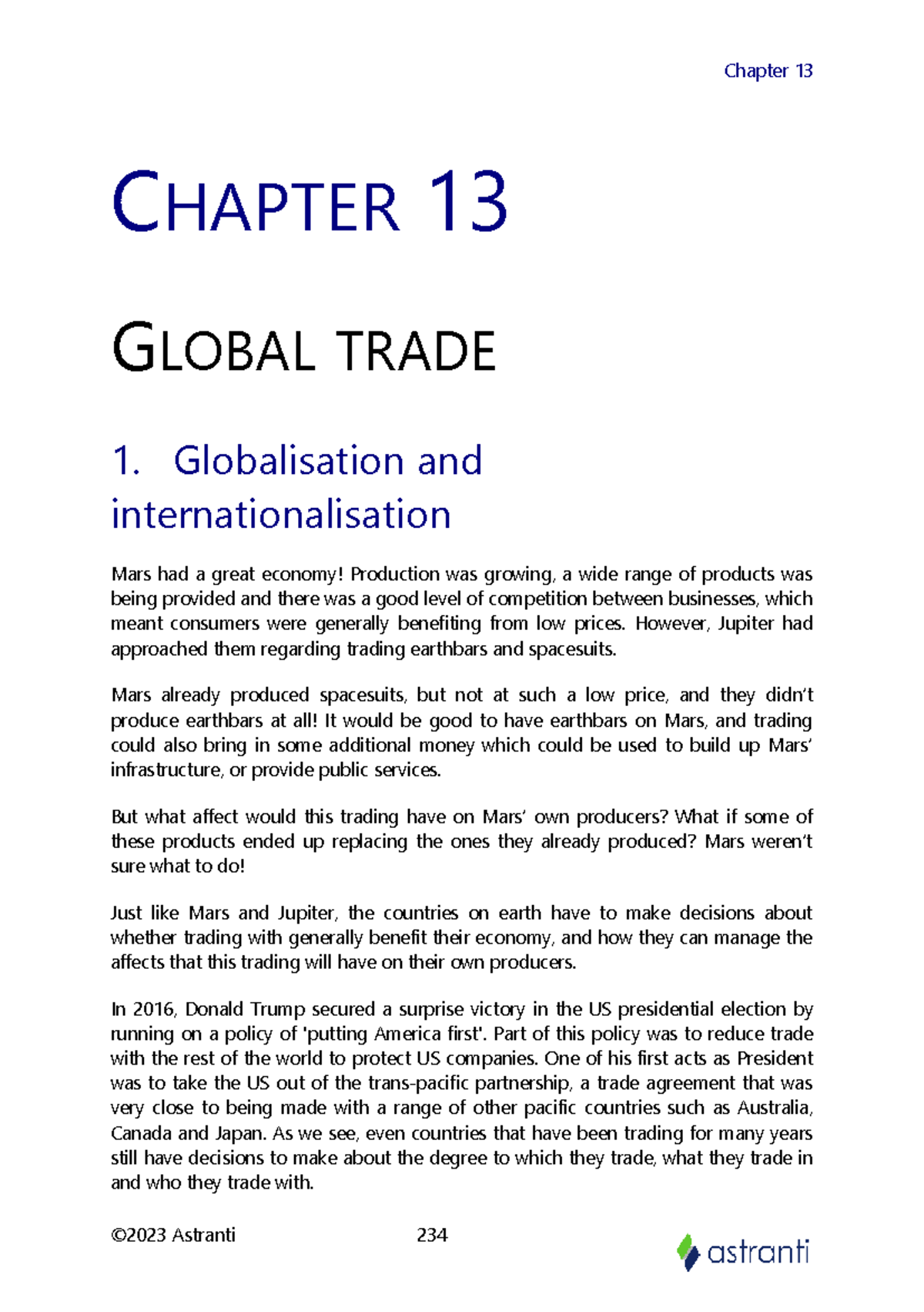 Chapter 13: Global Trade - Lecture Notes on Economics (Ba1) - Studocu