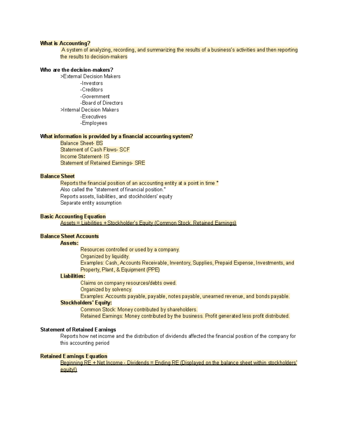 Accounting Fundamentals: Understanding Financial Statements and ...